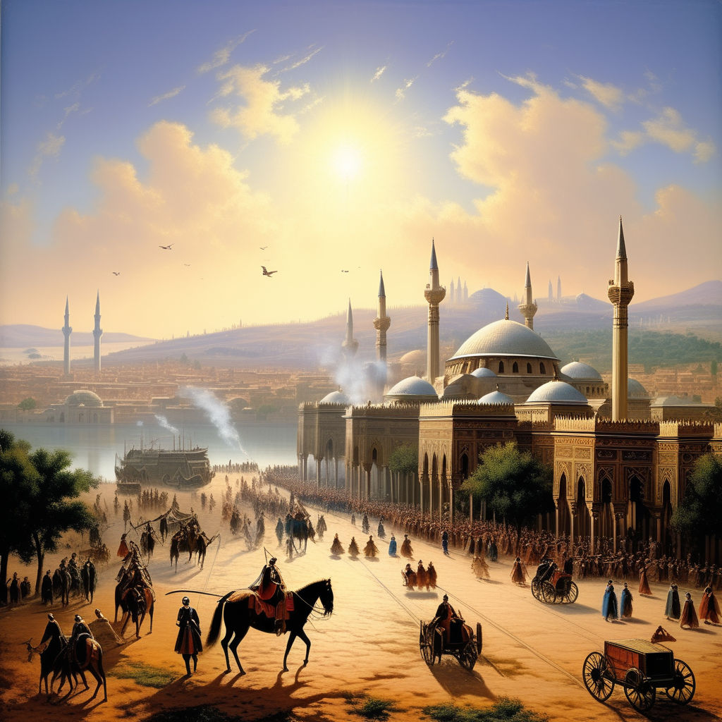 The Ottoman Empire was founded in the 13th century under the... by ...
