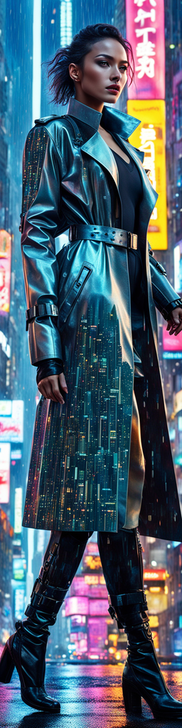 An ultra-realistic 3D rendering of a human cyborg designed i... by Ralf ...