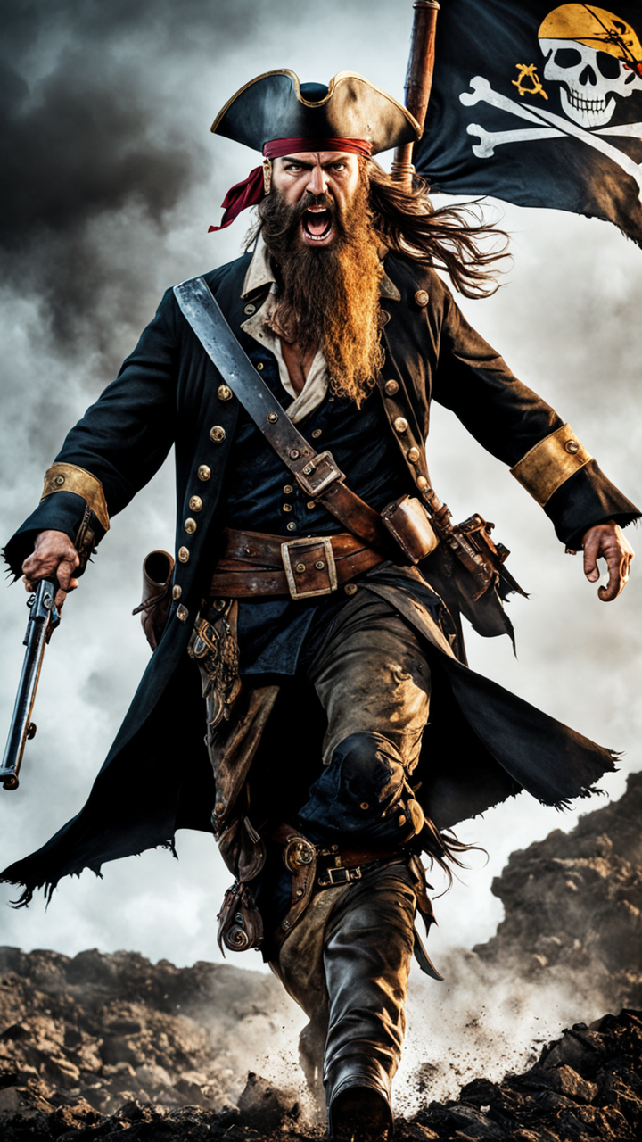 Pirate captain by Awreck - Playground