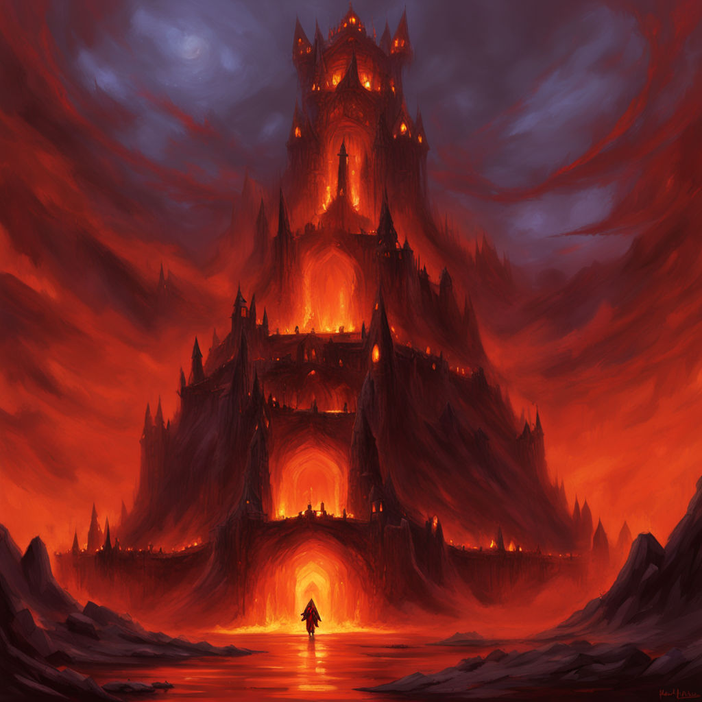 Lava castle by Kas03 - Playground