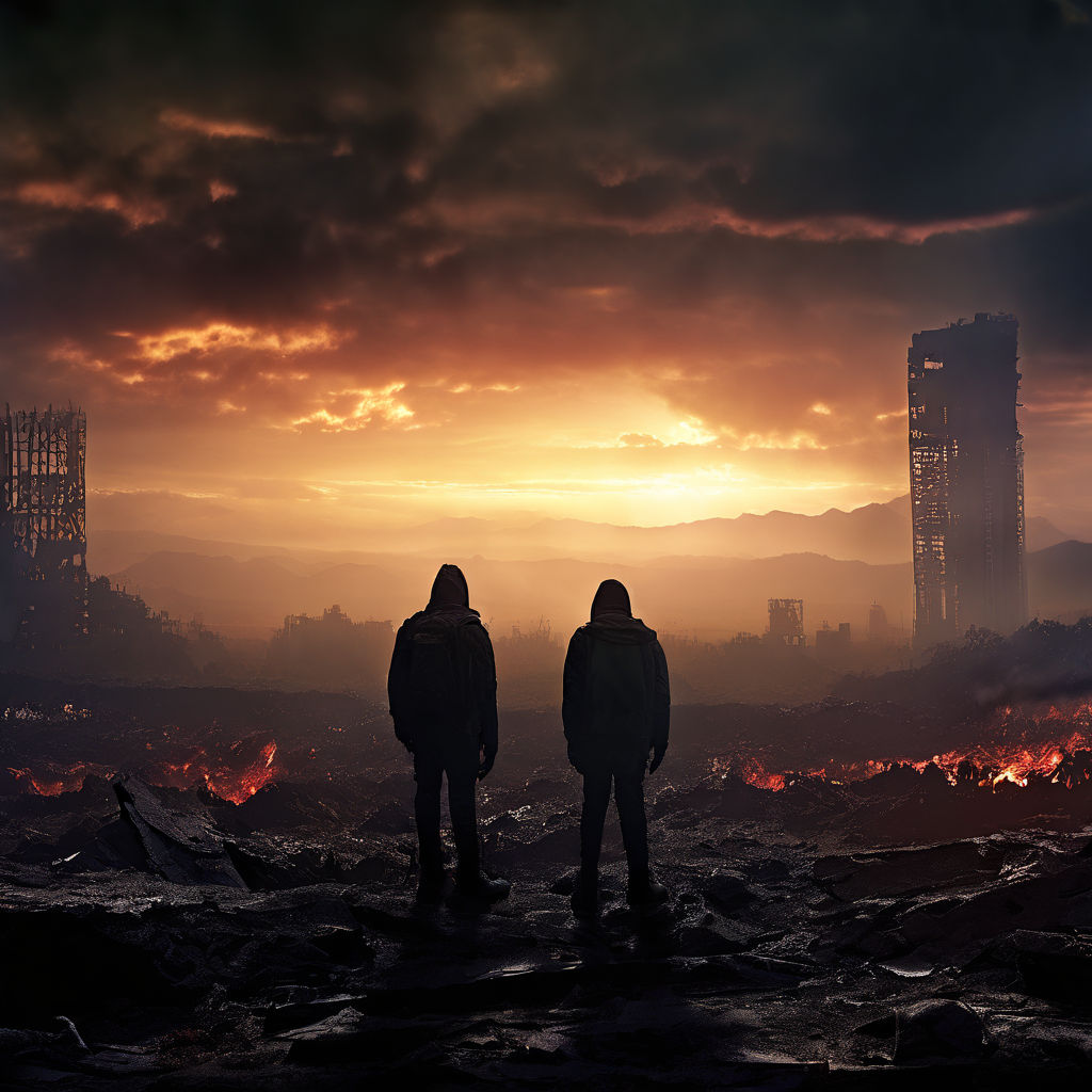 Post-apocalyptic scene by Smidgey - Playground