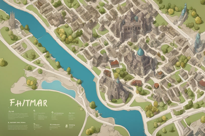 Realistic fantasy map by Robjel Hossen - Playground