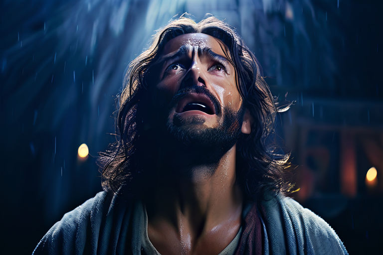 Crying out to Jesus by Felipe Santos - Playground