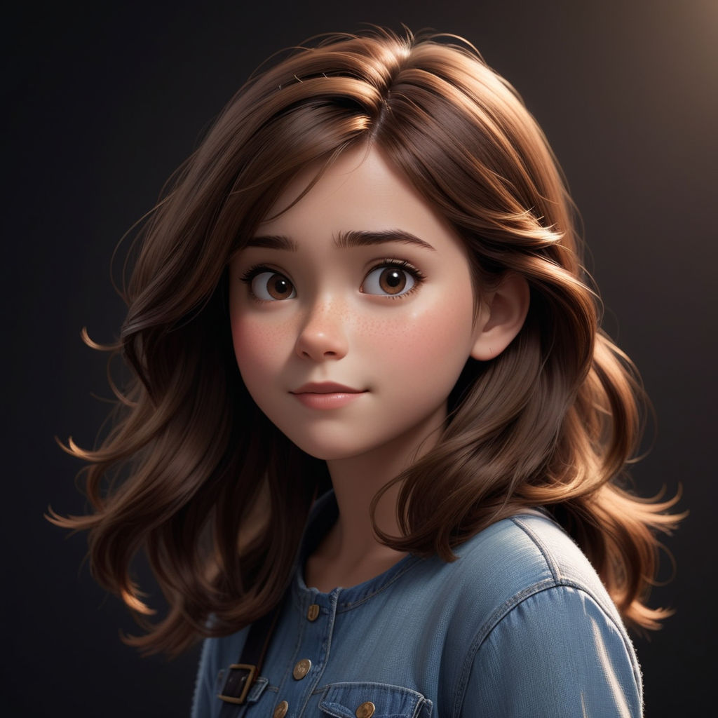 A girl from a pixar movie (pixar movie style:1.3) by Sonic - Playground