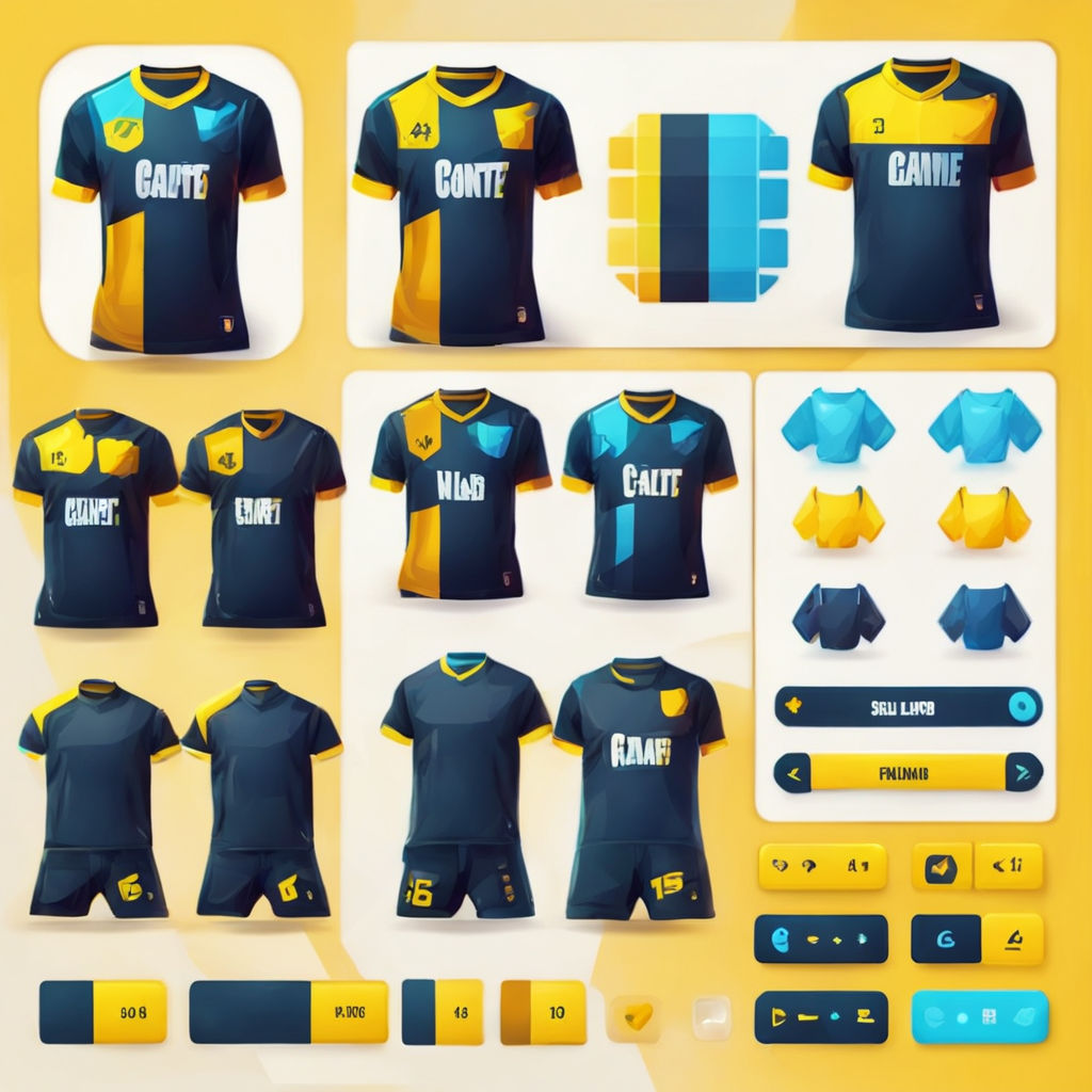 Game UI Design for soccer game by Zohaib Iqbal - Playground