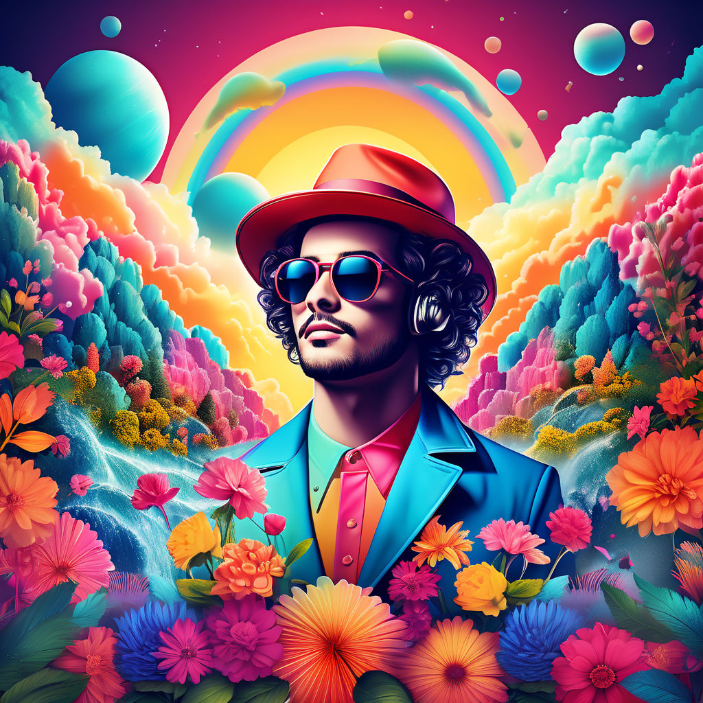 Design a colorful album cover art by MD Shamim - Playground