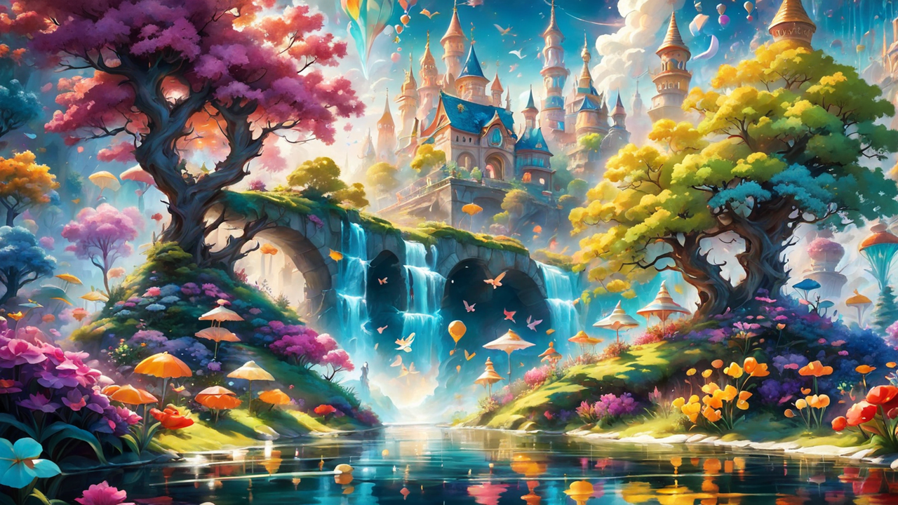 In the fantastical realm of Fantasy Land by VisionBlue - Playground