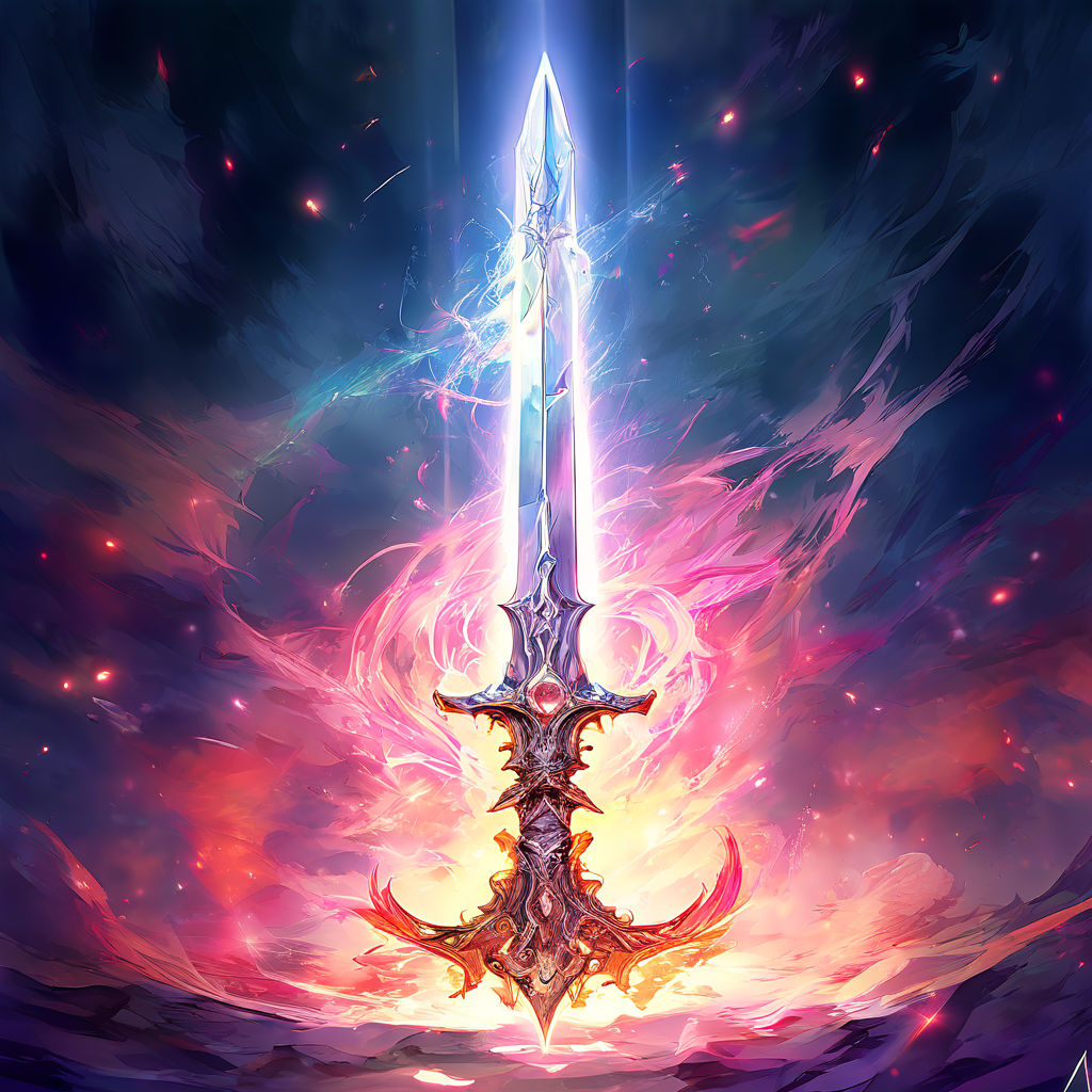 An anime-style sword by paleblue - Playground