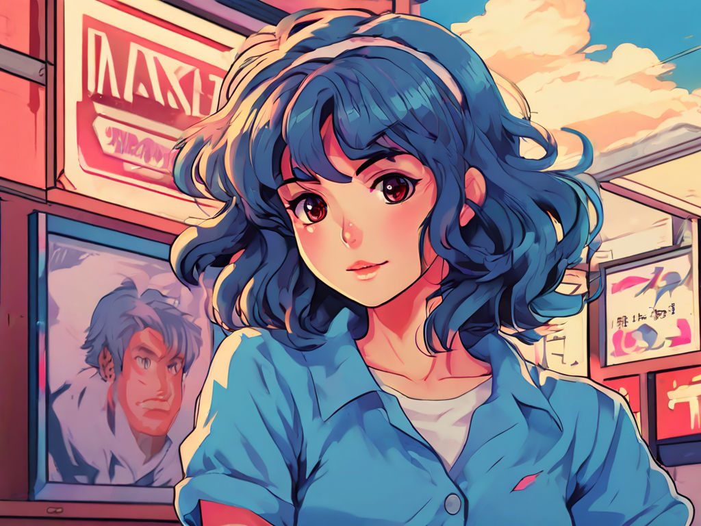 Can you draw anime in retro anime style by angga dwi putra cahyadi ...