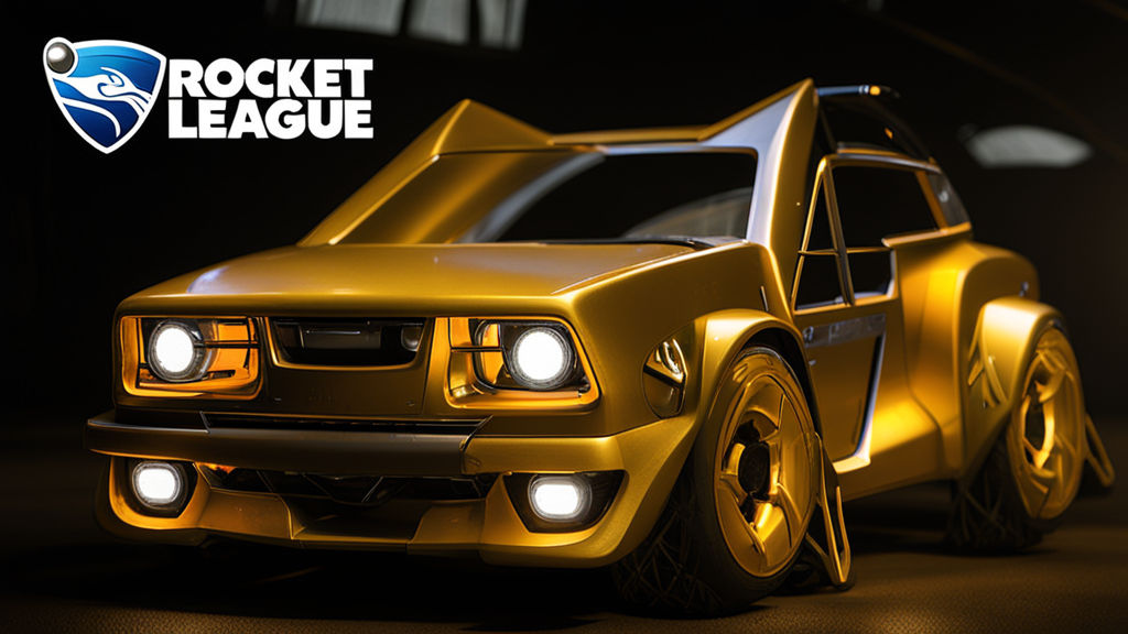 The Rocket league fennec car from up close by Hugo Ferrari - Playground