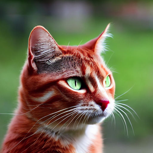 Stray. red cat by Mem 220 - Playground