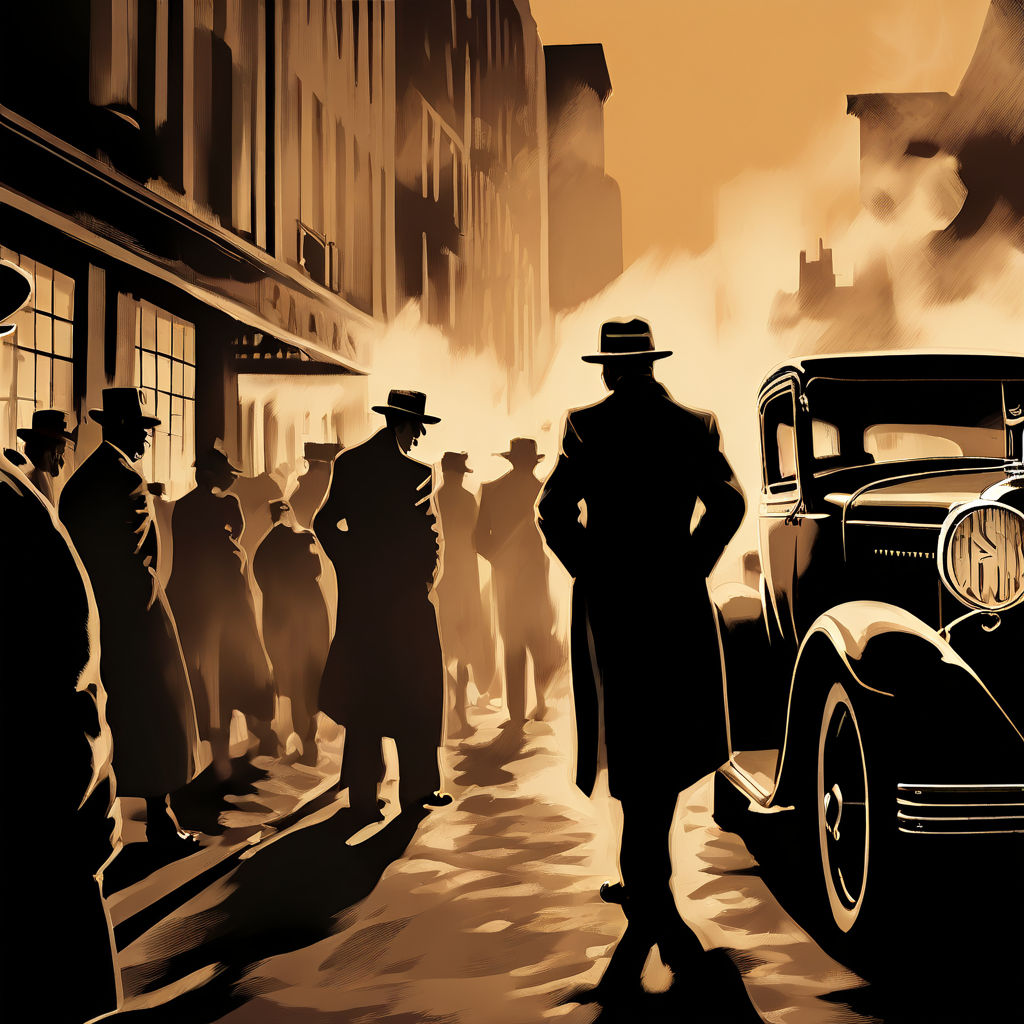 An illustration depicting the realities of mob life in the 1... by Lexi ...