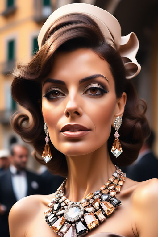 Candid Portrait Photo Of A Glamorous Italian Woman By Junk Coder Playground 