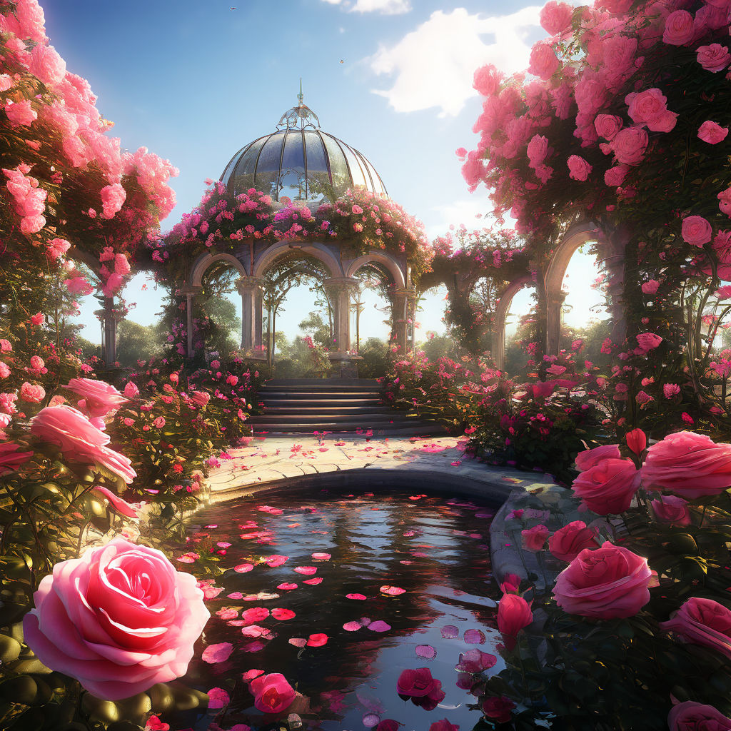 Epic Rose Garden by Latitia Hurn - Playground