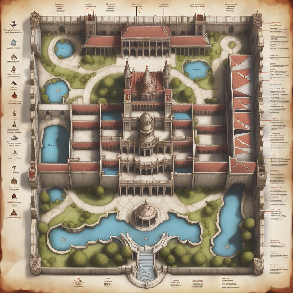 A palace dnd map by Nashlan CLOAK - Playground