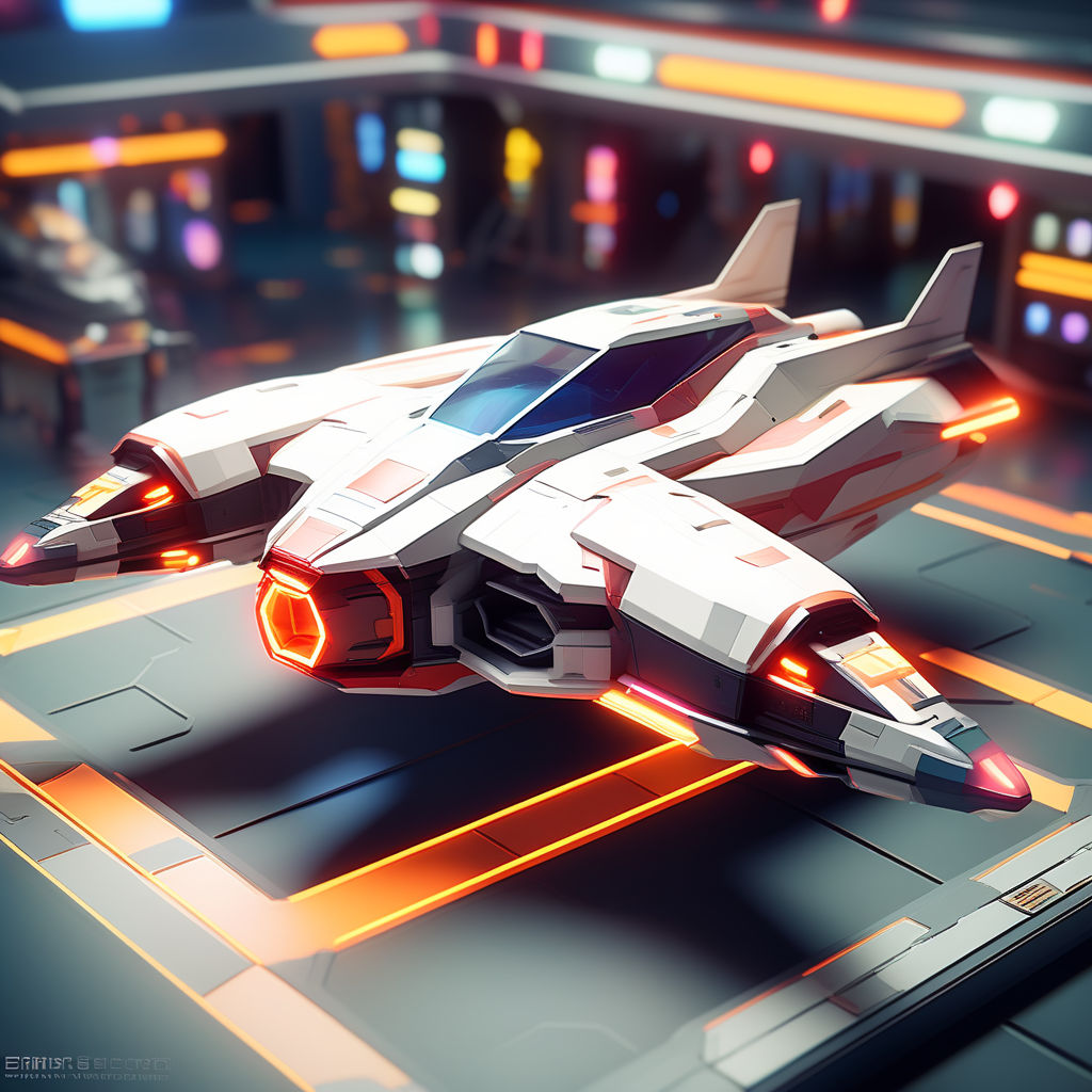 2D Spaceship In arcade game by Akshay kommu - Playground