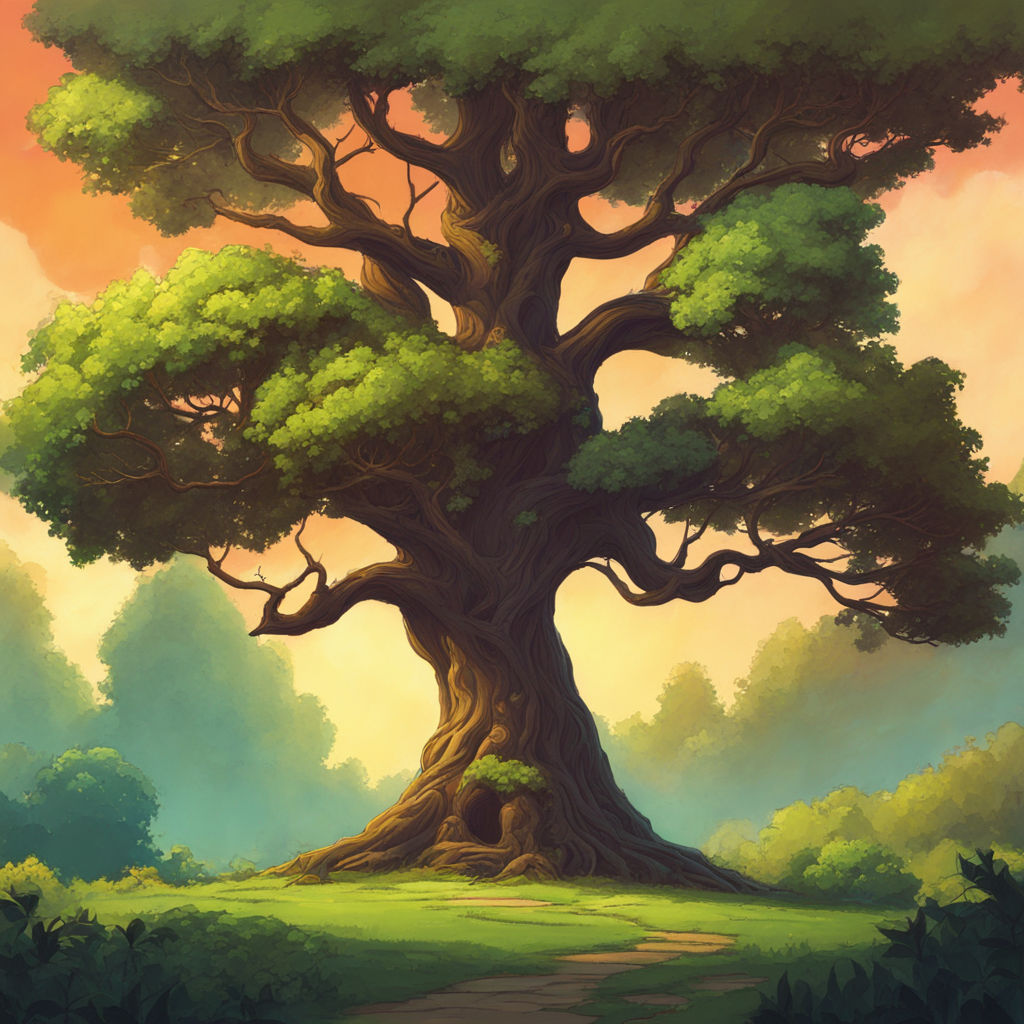 2D concept art for cartoon trees by Danilo Silva - Playground