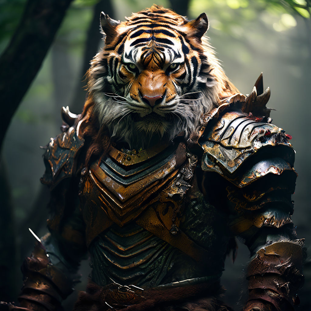 Demi human tiger by Ilex Vasko - Playground