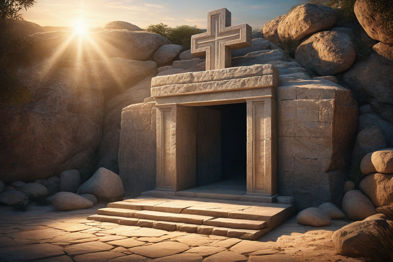 Sealed tomb of Jesus Christ by rohit minj - Playground