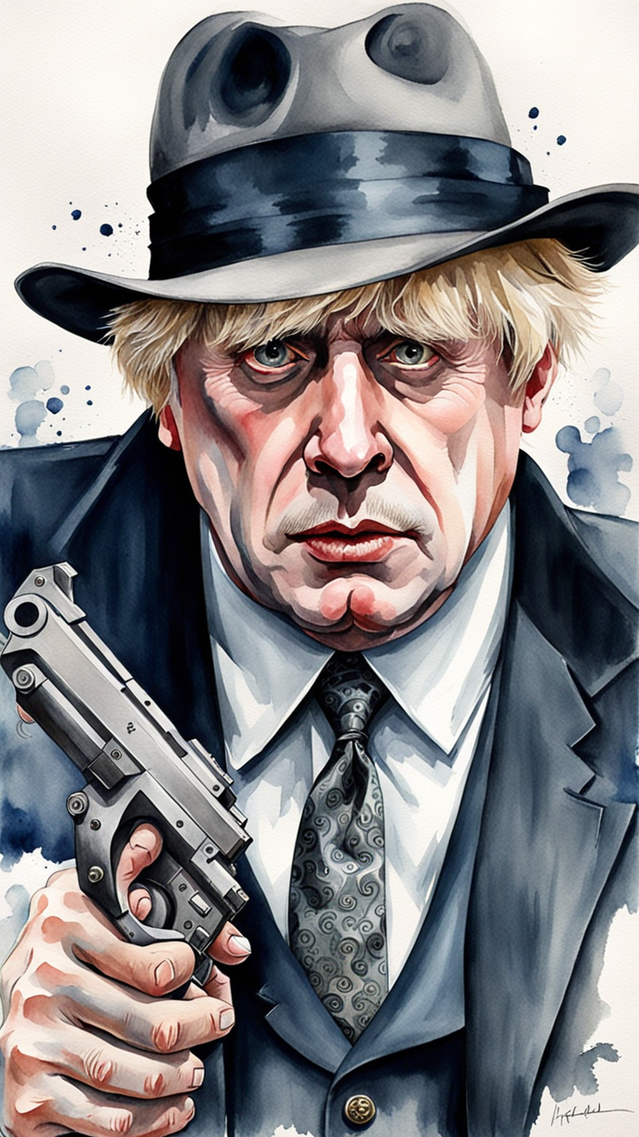 Boris Johnson as a gangster goon by TheRealEmpowerMent - Playground