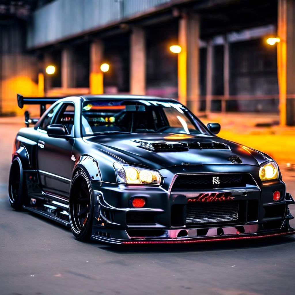 Fully modded nissan gtr r34 by Mohsin Haq - Playground