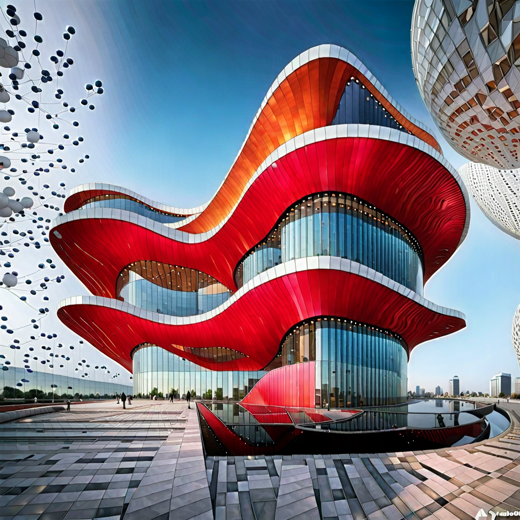 The architecture of Ma Yansong architecture style by 韩远霆 - Playground