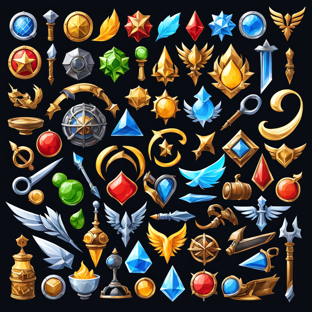 Create random icons very high detailed and intricate menu ic... by ...