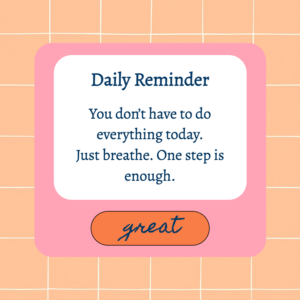 Uplifting Daily Reminder Graphic with Inspirational Quote Sticker ...