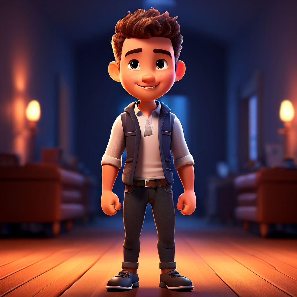 Create a cartoon chracter by Virpratap Singh - Playground