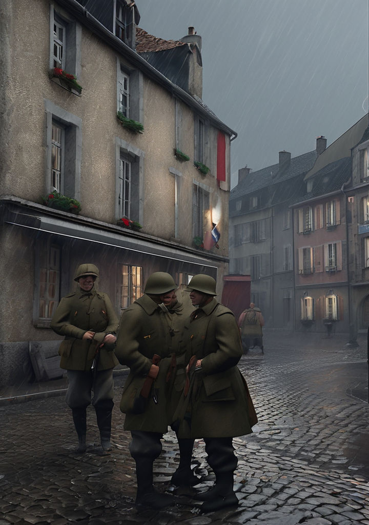 I need a strong detailed realistic cinematic view and backgr... by ...