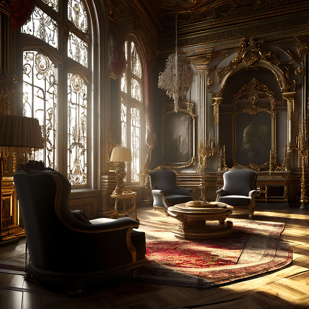 Modern throne room infused with Spanish Renaissance architec... by Juan ...