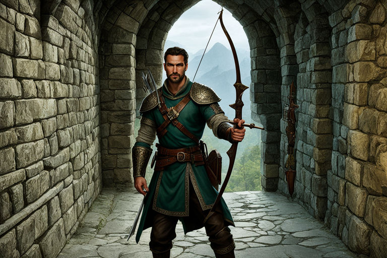 A ranger from dungeons and dragons by turb0202 - Playground