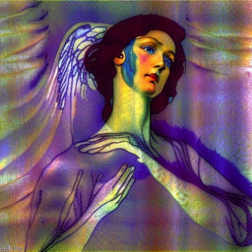 Very thin angel by Mikhail Vrubel noble hooked nose by Игорь Мышкин ...