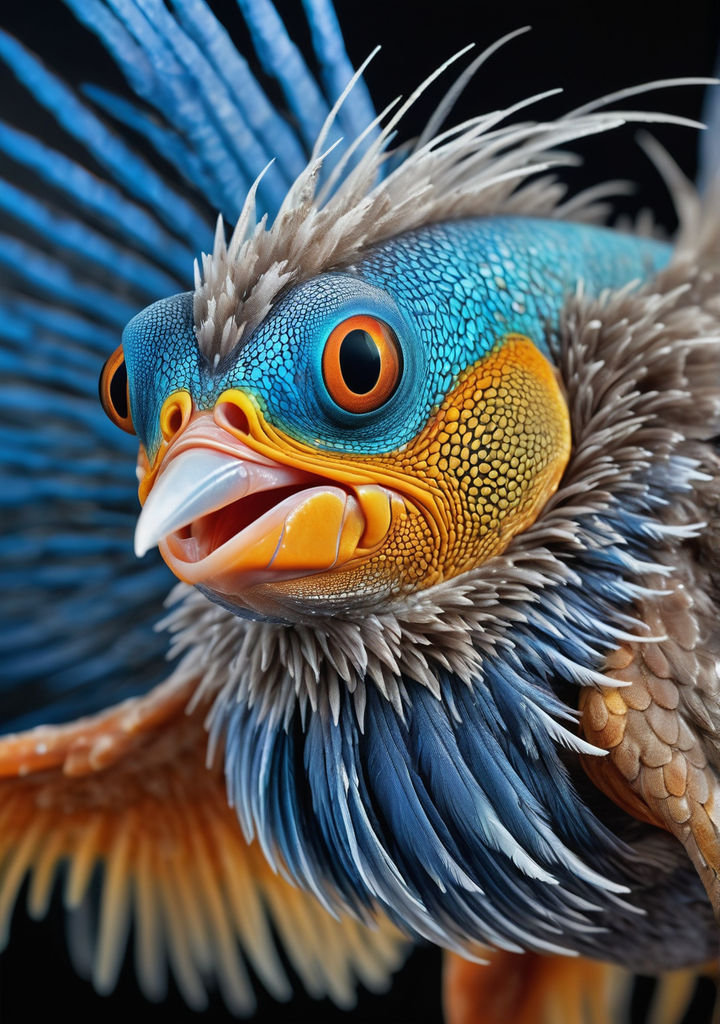 Macro photography of an avian creature by Andreia Pinto do Couto ...