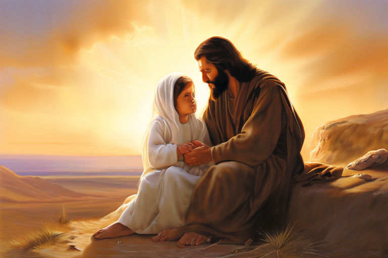 Prophet Adam and his wife by eskoy eskoy - Playground