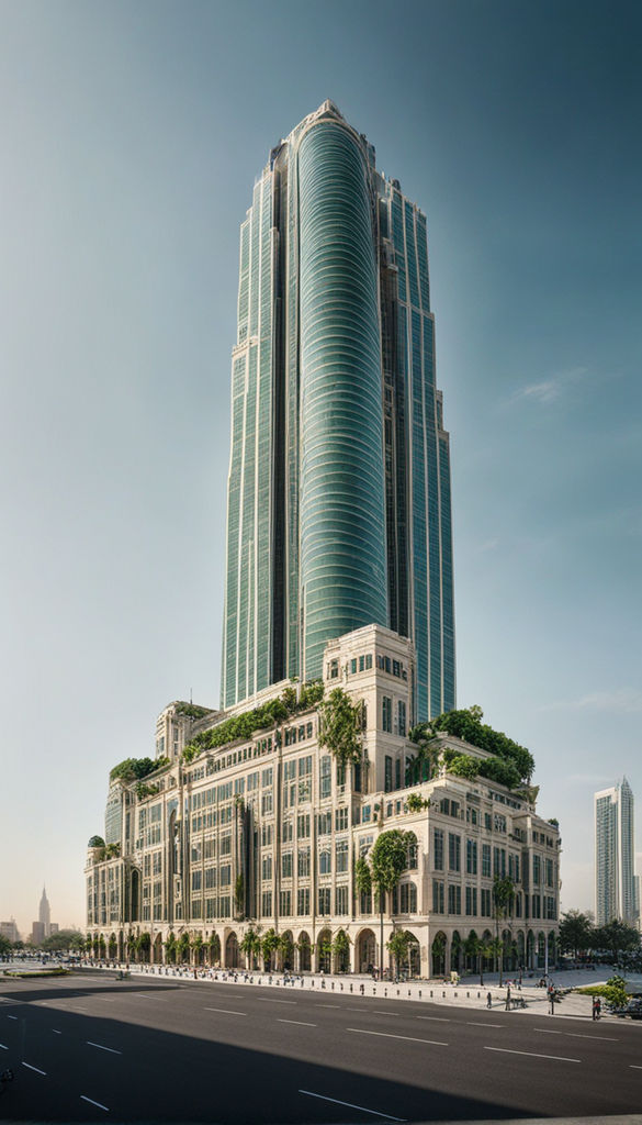 A building of 30 floors by Athbe Ndiwi - Playground