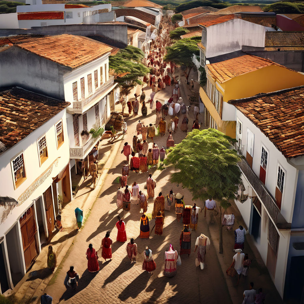 Brazilian northeastern people wearing traditional junina and... by Enio ...