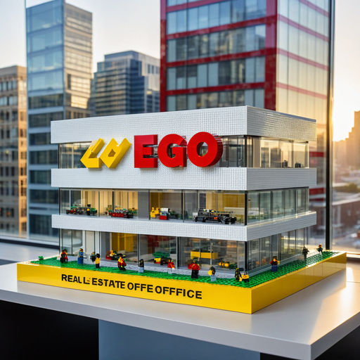 LEGO real estate office by יוסי סרויה - Playground