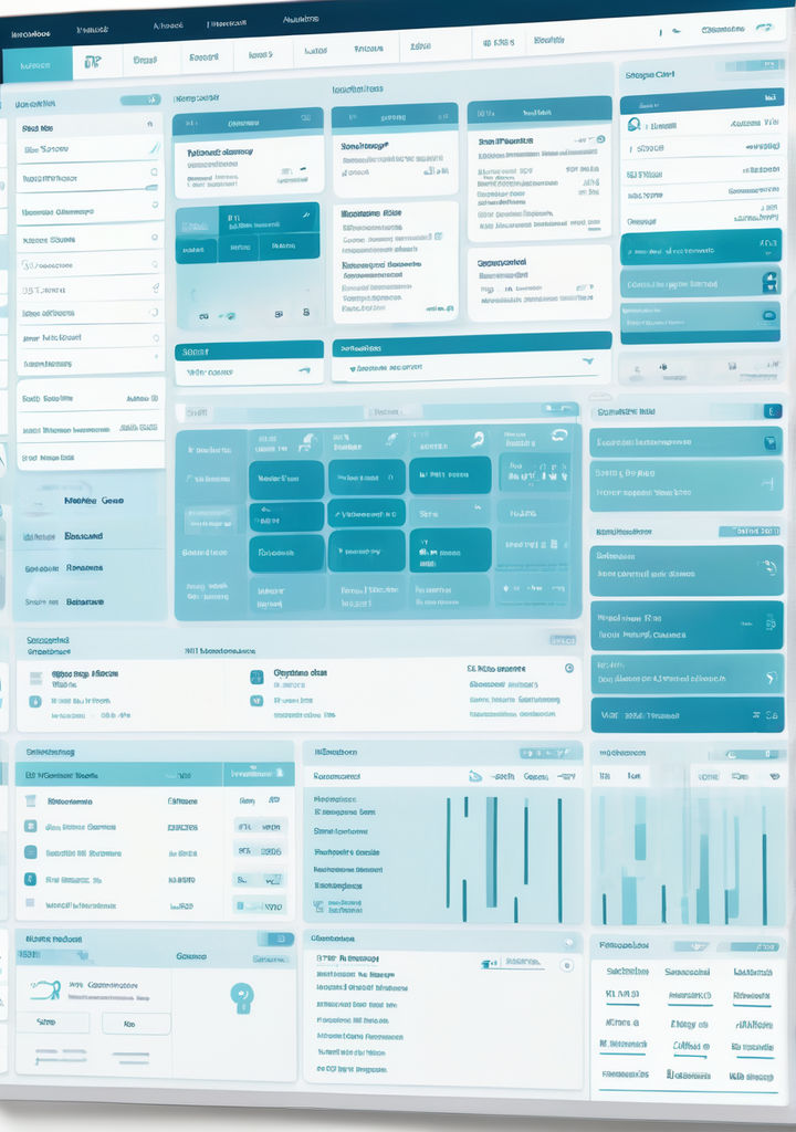 An intricately designed Graphical User Interface (GUI) for a... by ...