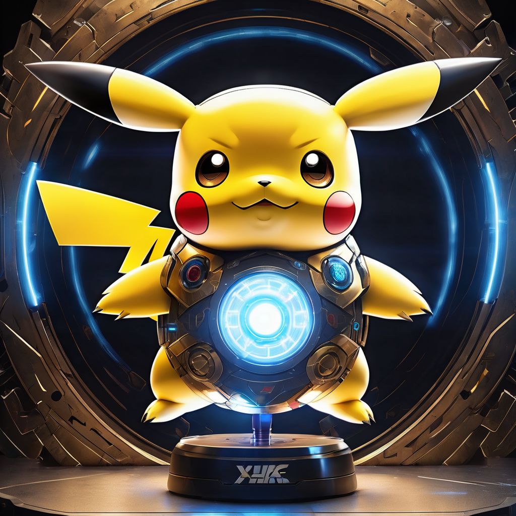 Mechanical Pikachu by M. Damian Zazueta Retamoza - Playground