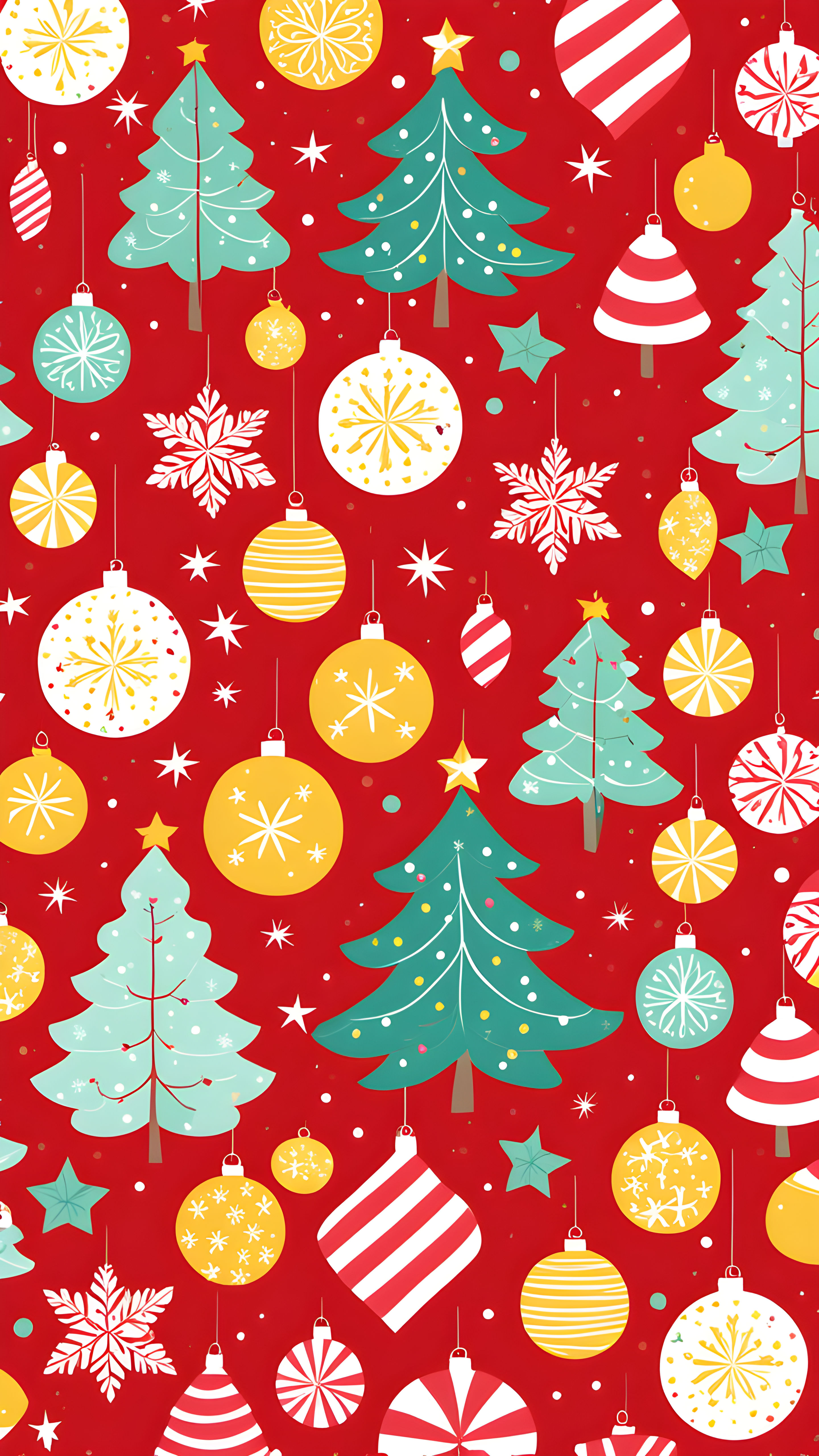 Christmas pattern illustration by Kusara Pinnapola - Playground