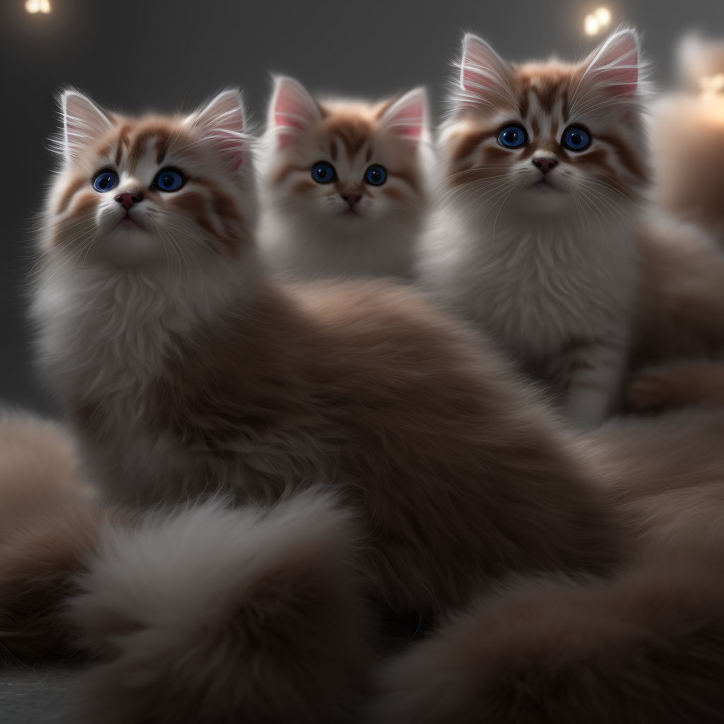 Fluffy kittens by Babloki Photo - Playground