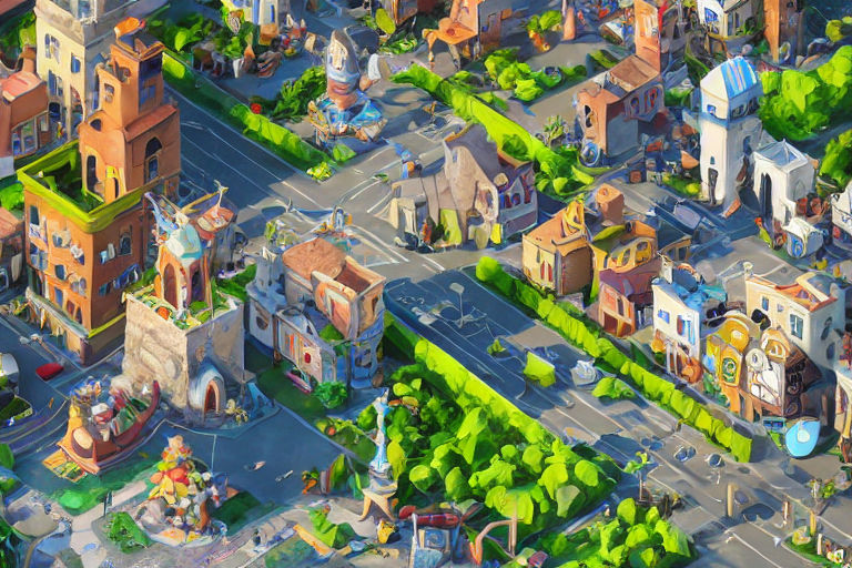 Game scene design by 吳思璿 - Playground