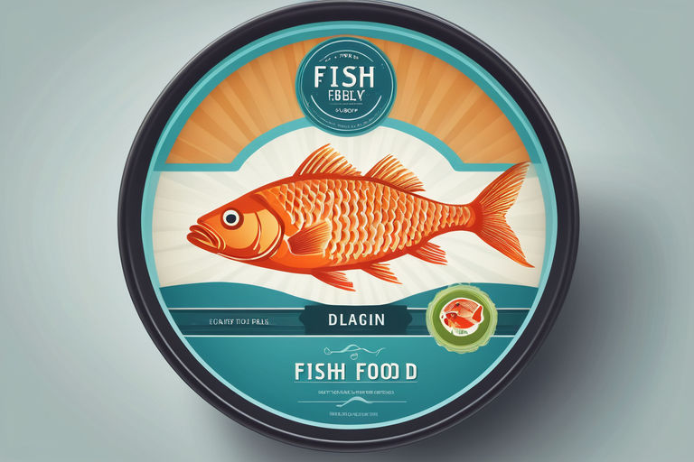 Fish food label design by Ирина Тетерева - Playground