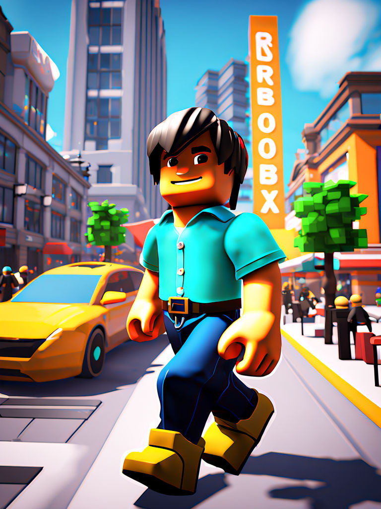 Roblox game theme digital art by Елена Сытова - Playground