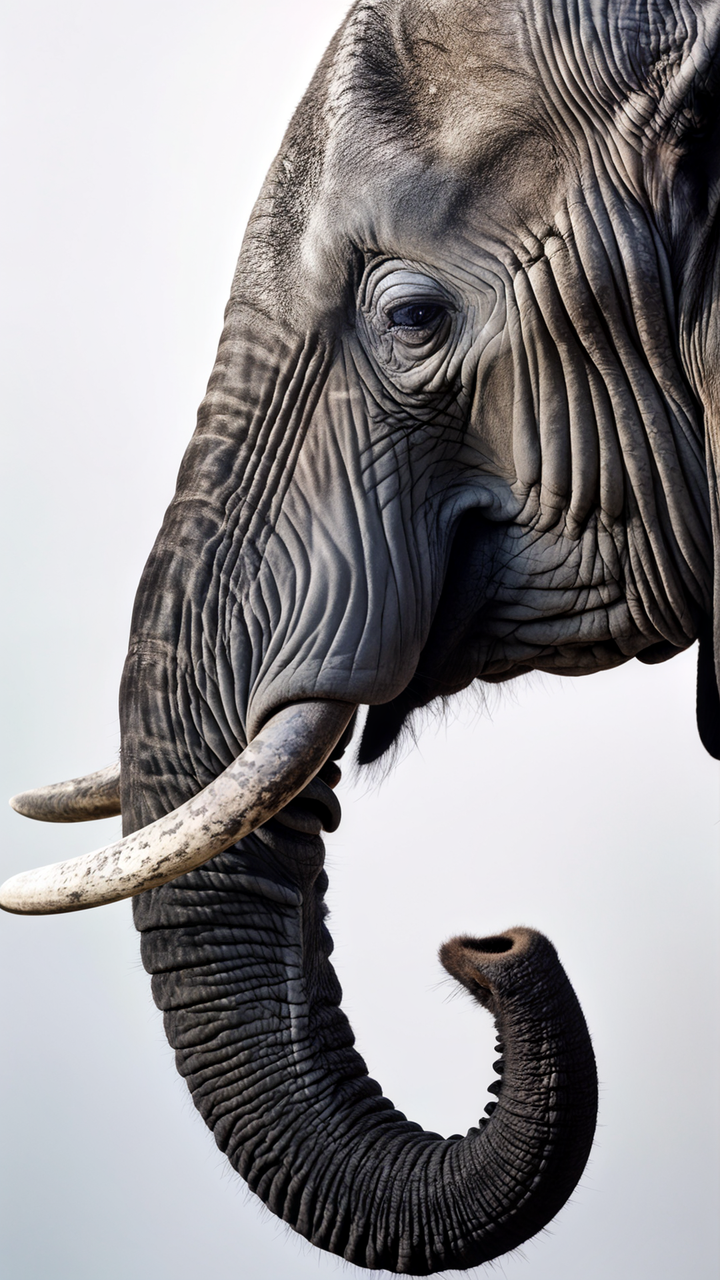 A stunning example of Tim Flach's unique style of animal pho... by ...