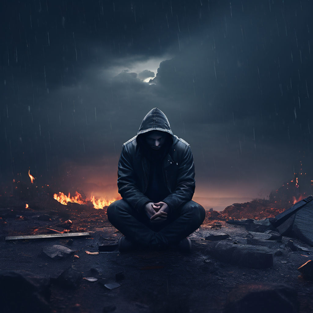 Create a sad picture by Kev Thai - Playground