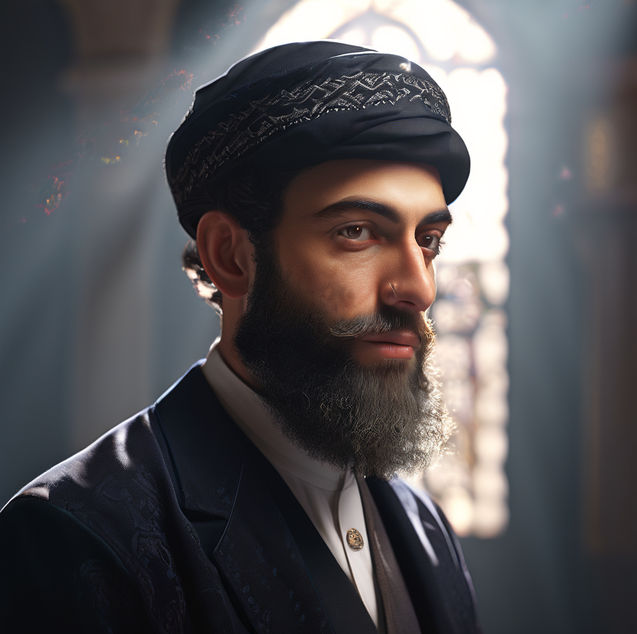 Portrait featuring individual donning sidelocks traditionall... by ...