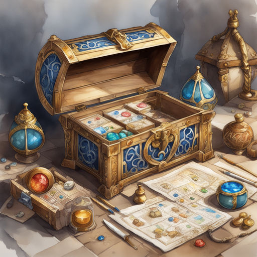 Gameui Interface Treasure Box Making by 숩숩 - Playground