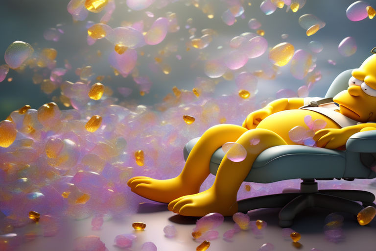 Homer simpson in a bee costume by Daddels - Playground